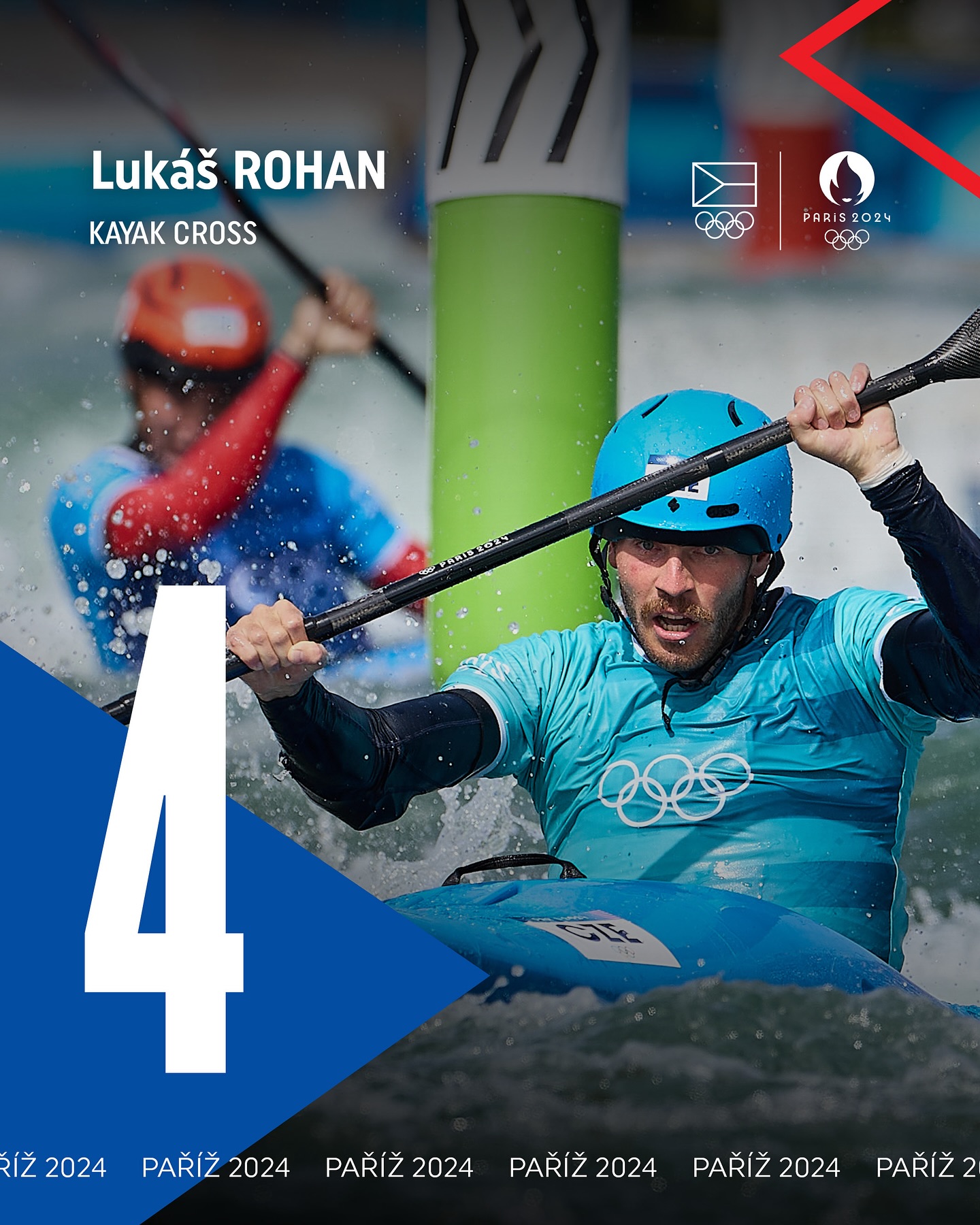Lukáš Rohan dojej na olympiádě
